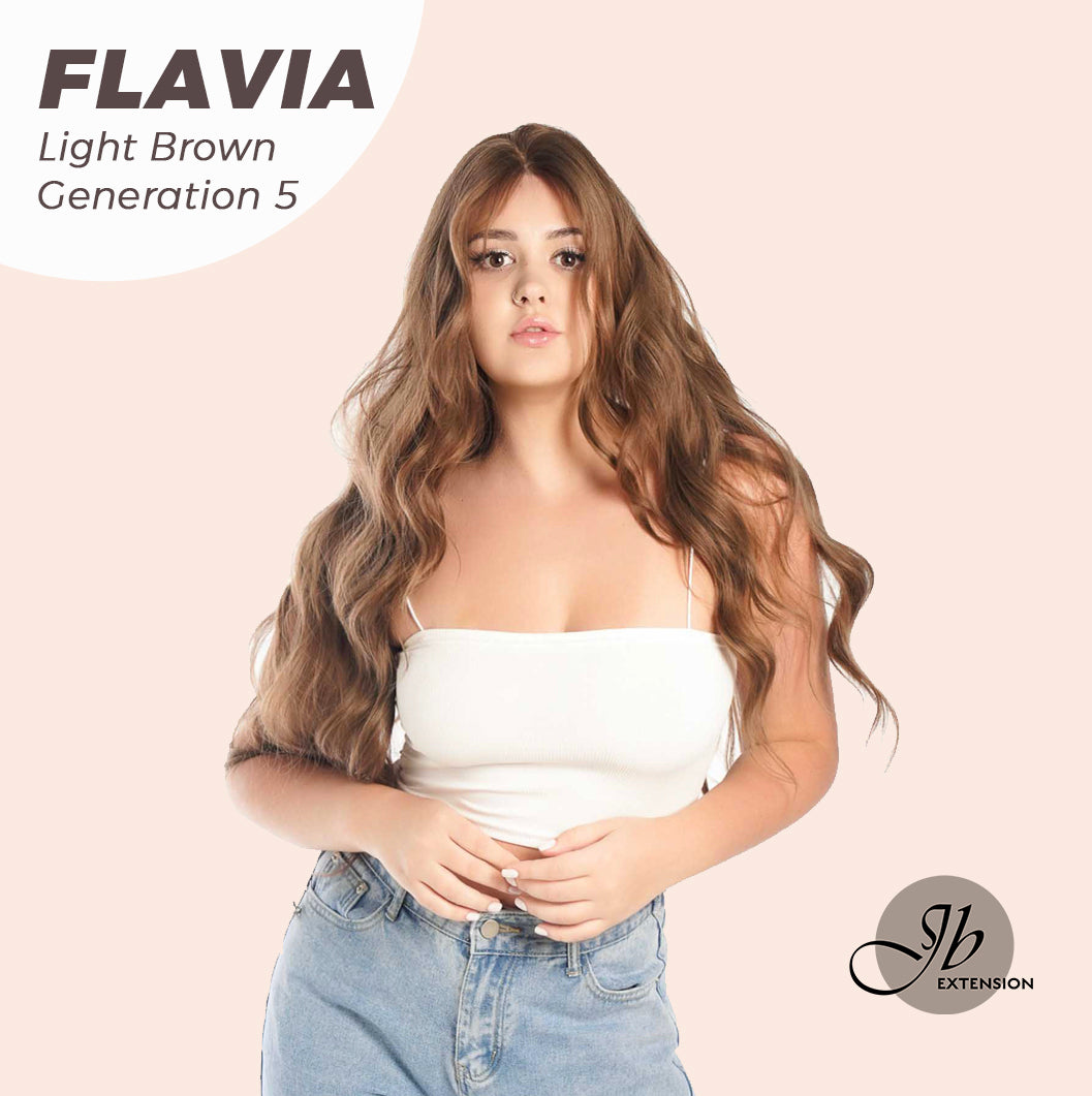 JBEXTENSION GENERATION FIVE 28 Inches Light Brown Body Wave Wig FLAVIA – Jbextension