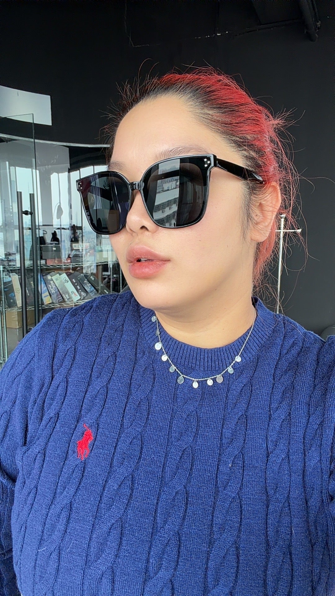 JBEXTENSION Sunglasses Womens Trendy Fashion Triangle Retro Vintage Sh ...