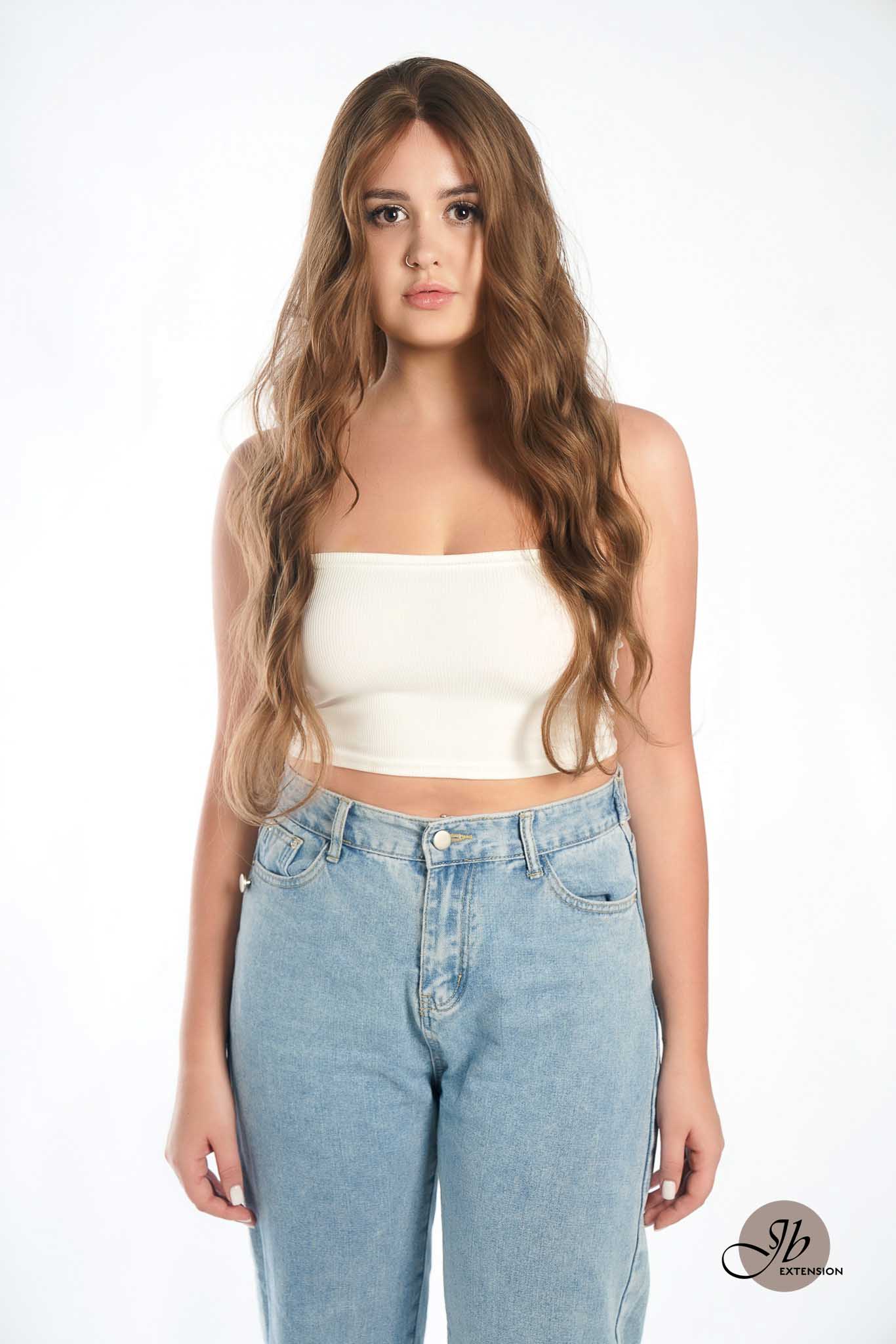 JBEXTENSION GENERATION FIVE 28 Inches Light Brown Body Wave Wig FLAVIA ...