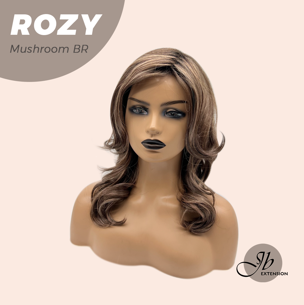 JBEXTENSION 17 Inches Mushroom Brown Curly Women Fashion Full Machine ...